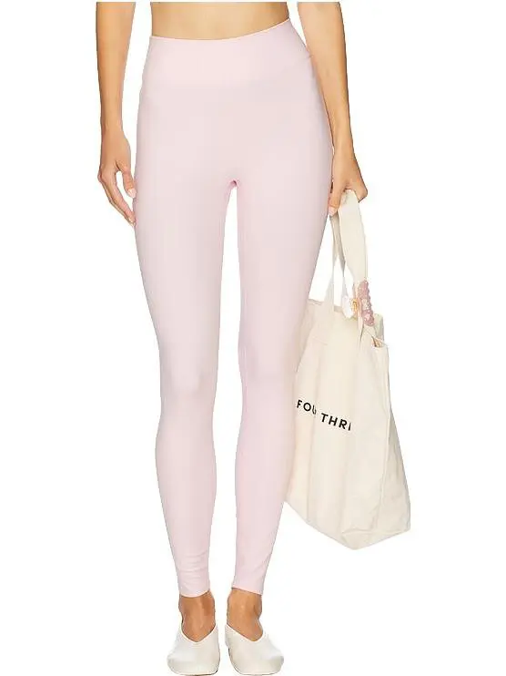 437 The Essentials Legging In Pink - Powder Pink