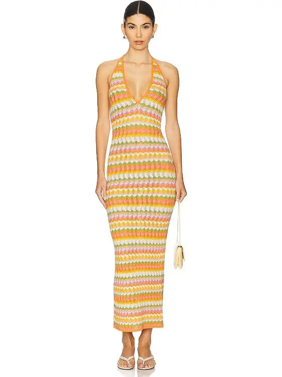 Ronny Kobo Yael Knit Dress - Rainbow Multi