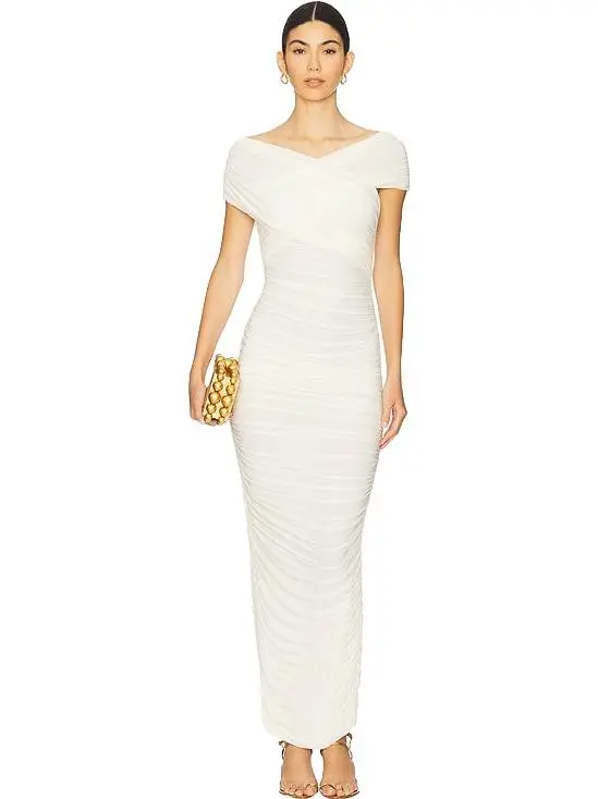 Ronny Kobo Amira Dress - Ivory