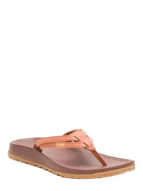 CHACO Lowdown Flip Flop - Burnt Chestnut