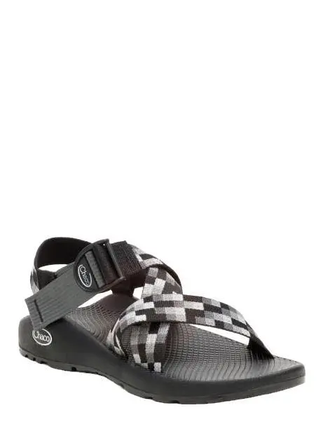 CHACO Mega Z Classic Sandal - Pixel Black/ White