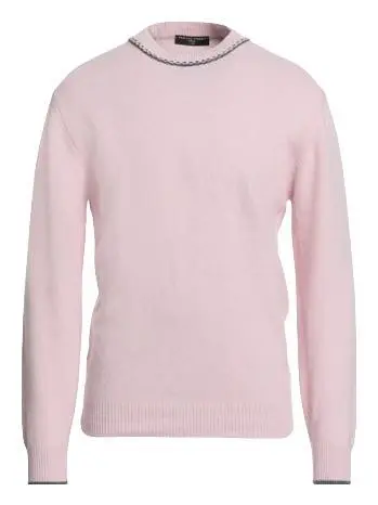 DANIELE FIESOLI Light Merino Wool Cashmere Sweater - Pink