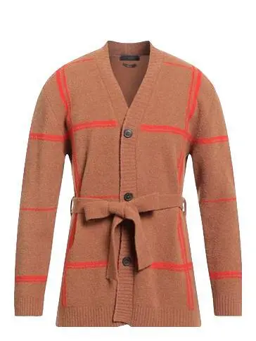 DANIELE FIESOLI Cardigan In Merino Wool, Polyamide, And Cashmere - Beige