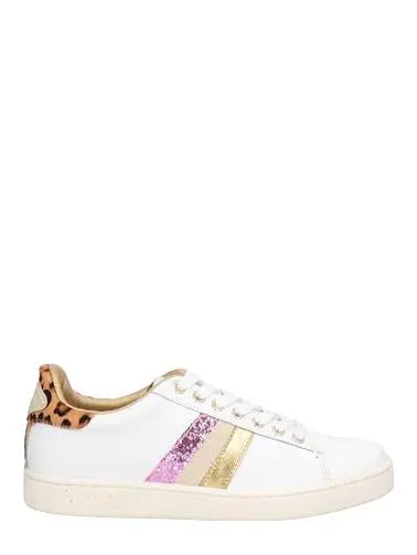 SERAFINI Leather Low-top Sneakers - Gold