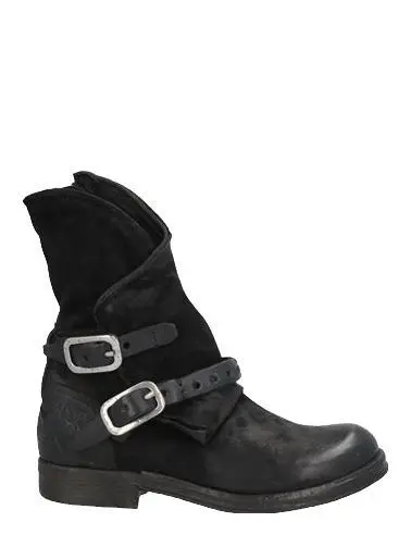 A.S.98 Leather Ankle Boots - Black