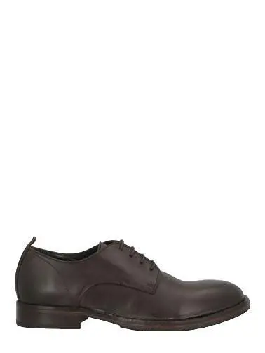 Moma Lace-up Derby Shoes - Brown