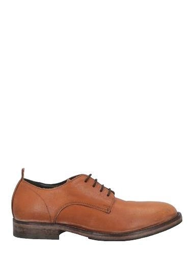Moma Lace-up Derby Shoes - Brown