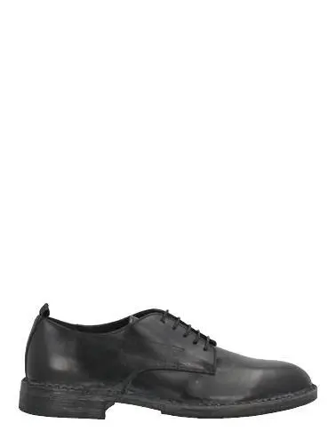 Moma Lace-up Leather Derby Shoes - Black
