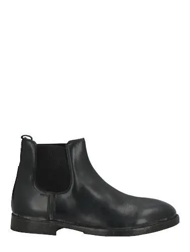 Moma Ankle Boots In Calfskin - Black