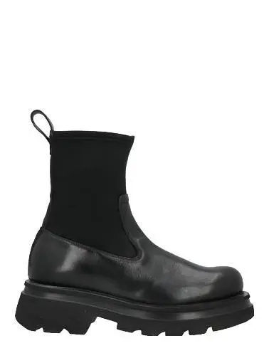 Moma Ankle Boots In Calfskin - Black