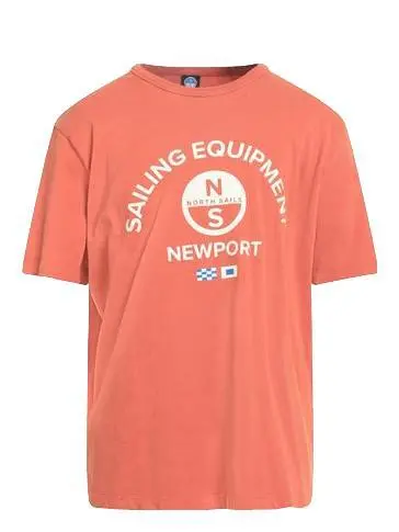 NORTH SAILS T-shirt Size Cotton - Orange
