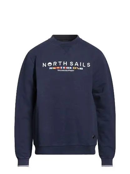 NORTH SAILS Solid Color Fleece Sweatshirt - Navy