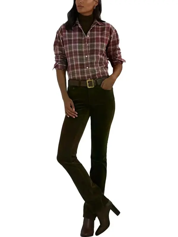 Ralph Lauren Checked Button-down Shirt - Red