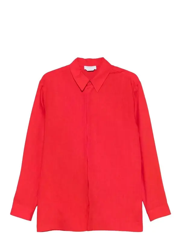Gabriela Hearst Linen Shirt - Red