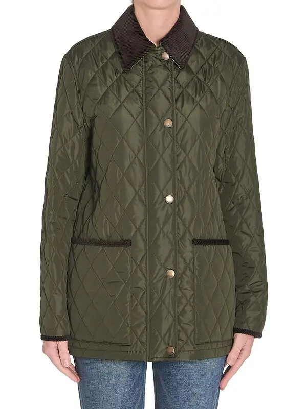 Burberry Quilted Country Jacket - Green
