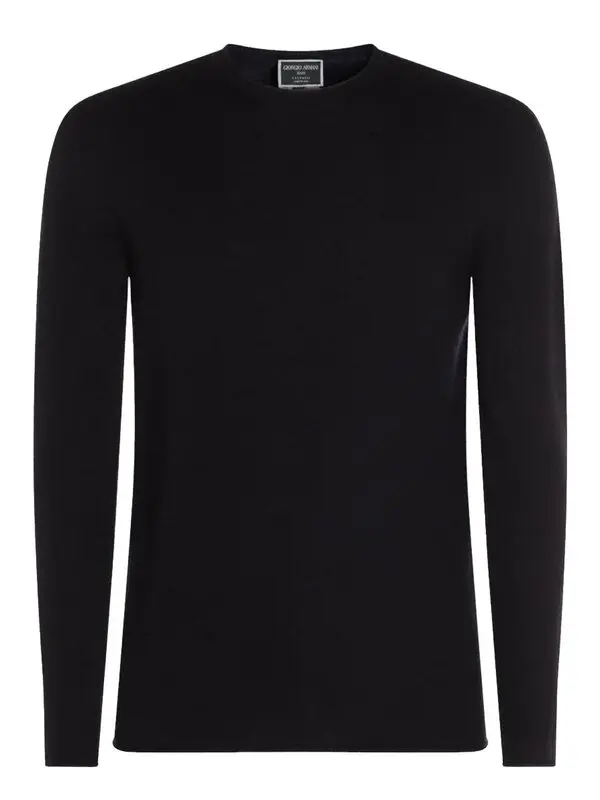Giorgio Armani Wool Knitwear - Blue