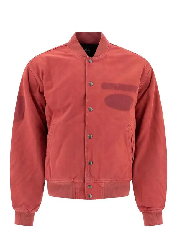 StÜssy Bomber Jacket - Red