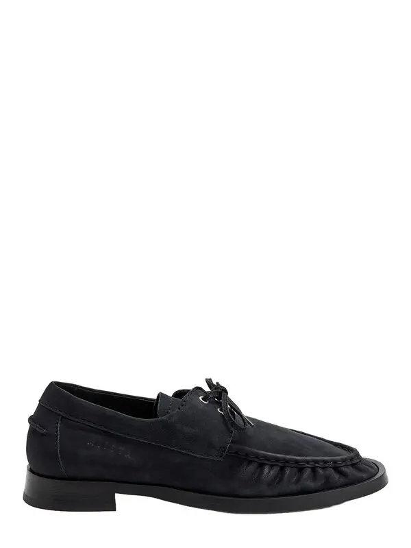 MIISTA Edelira Suede Loafers - Navy