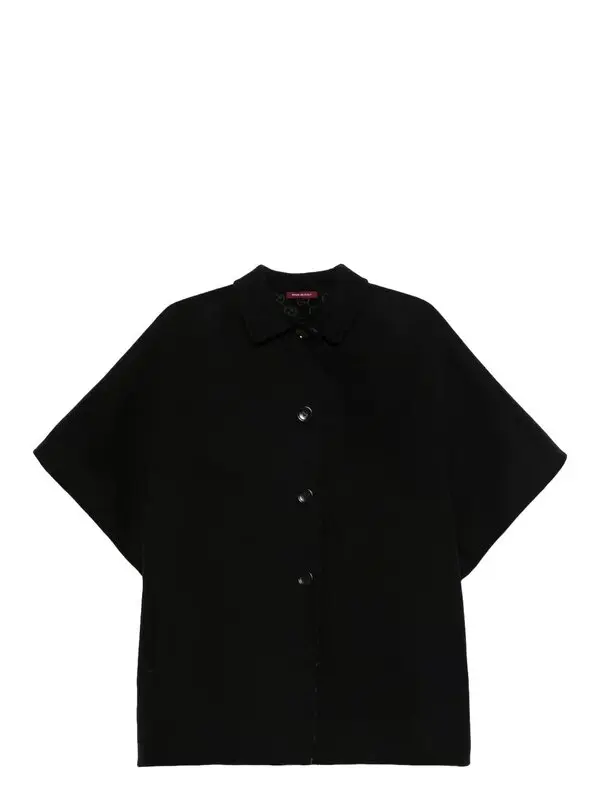 Gucci Gg Reversible Coat - Black