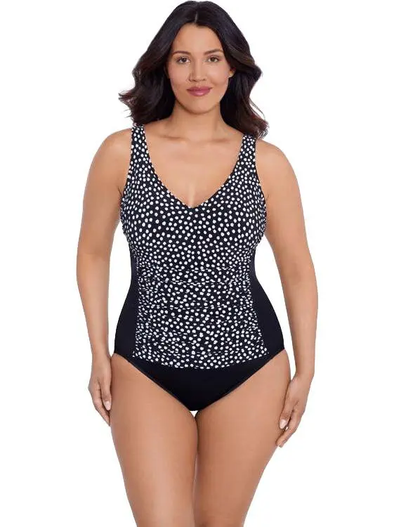 TRIMSHAPER Control One-piece Swimsuit - Funfetti