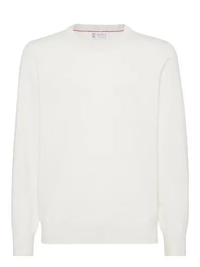 Brunello Cucinelli Cashmere Crew-neck Sweater - Panama