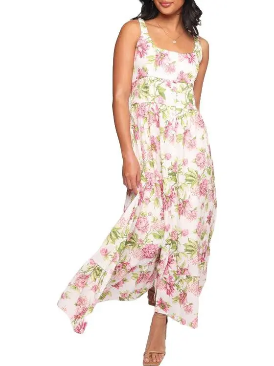 PETAL & PUP Floral Maxi Dress - Pink Floral