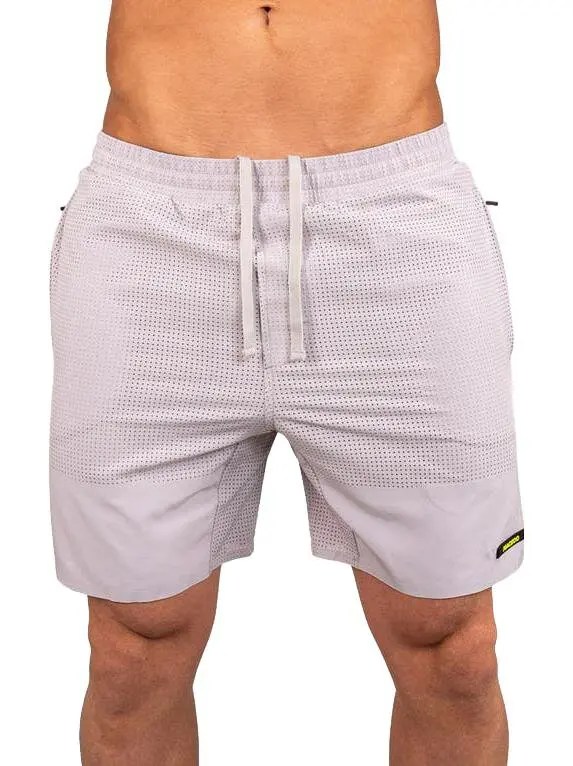 MACEOO Perforated Training Shorts - Grey