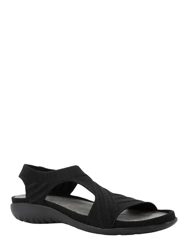 Naot Kawhia Sandal - Black Knit