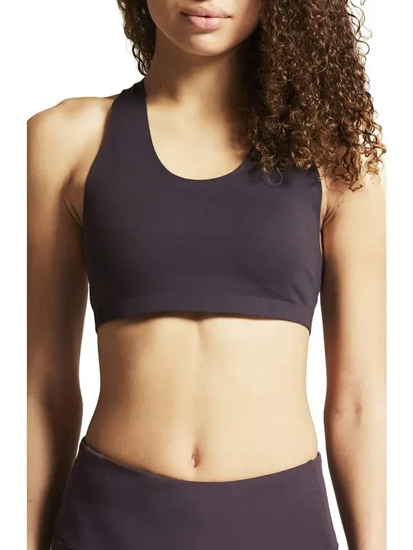 CRAFT Collective Padded Sports Bra - Dark Plum