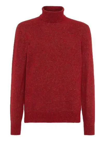Brunello Cucinelli Rib Knit Sweater - Purple-red