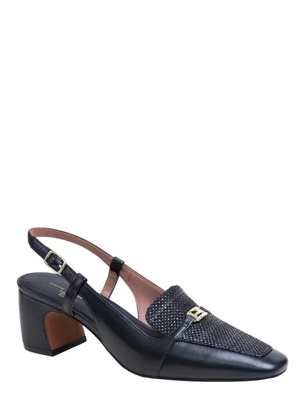 Linea Paolo Cirilla Loafer Pump - Black