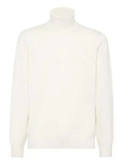 Brunello Cucinelli Turtleneck Cashmere Sweater - Panama