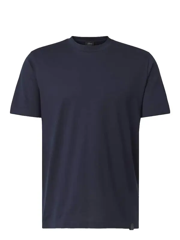 Brioni Cotton Jersey T-shirt - Blue