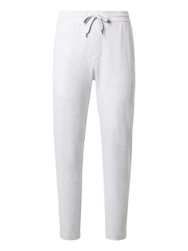 Brunello Cucinelli Cotton-blend Jersey Sweatpants - Grey