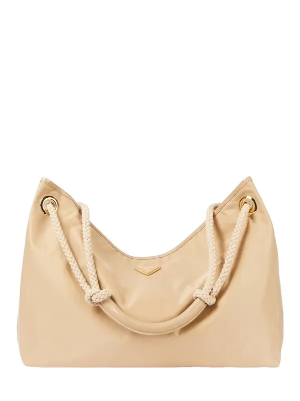 Prada Mariner Large Re-nylon Tote Bag - Beige