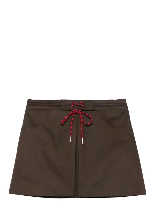 Sandro Layered Thigh-length Shorts - Brown