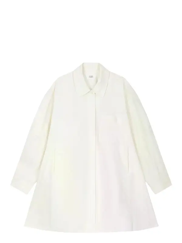 STUDIO TOMBOY Oversized Cotton Shirt - Neutrals