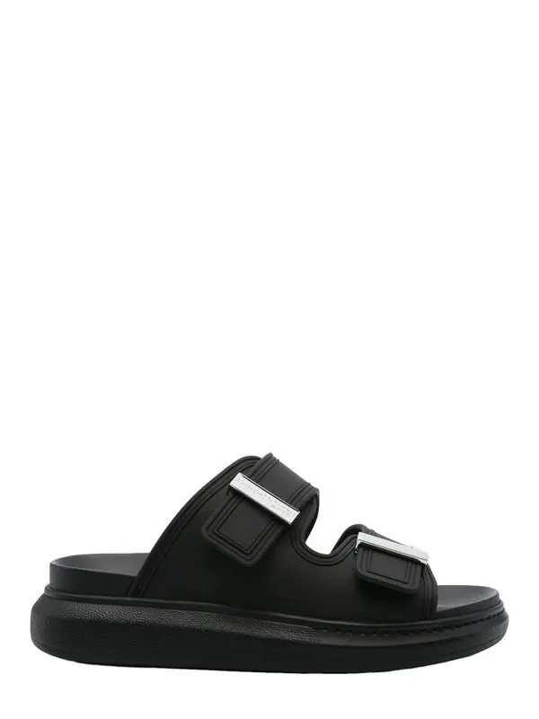 Alexander McQueen Flat Sandal - Black
