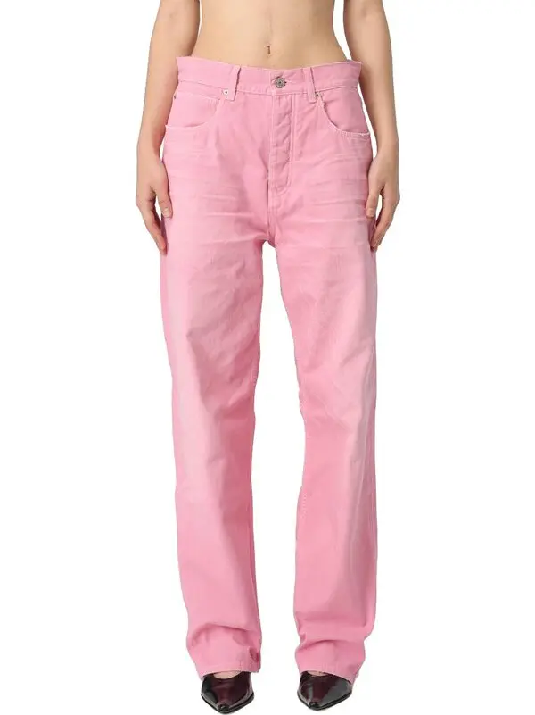Balenciaga Straight Jeans - Pink