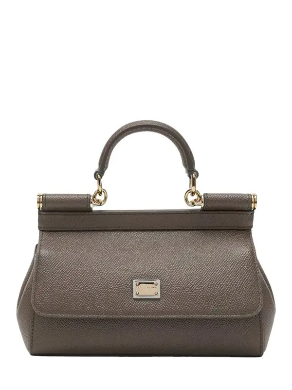 Dolce & Gabbana Top Handle Handbag - Grey