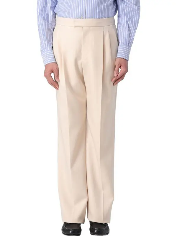 Valentino Garavani Wide Leg Trousers - White