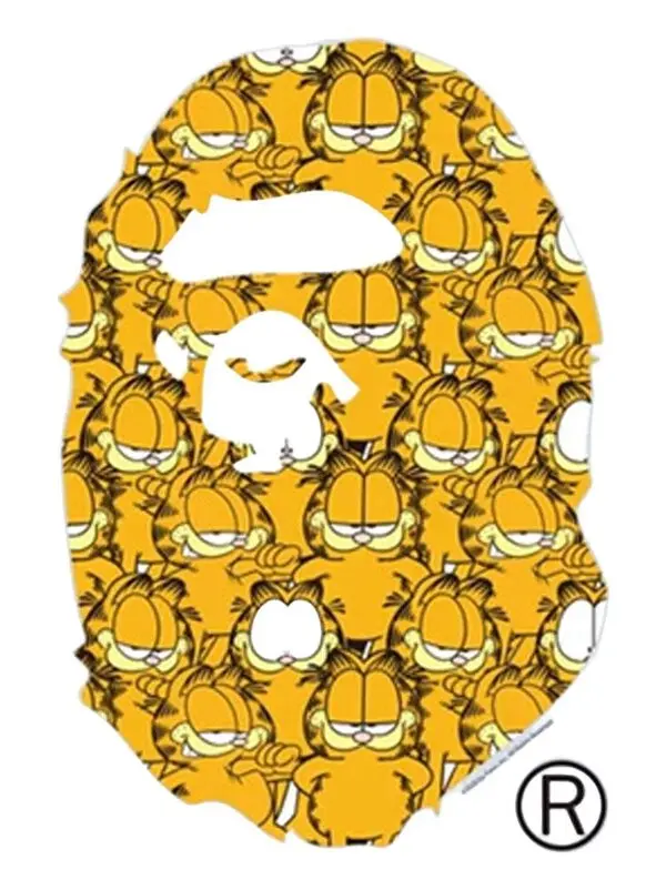A BATHING APE X Garfield #6 Tee - White