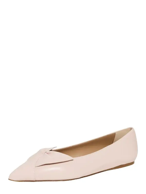 FERRAGAMO Gwen Ballerina Flats - Ballet/biscotto