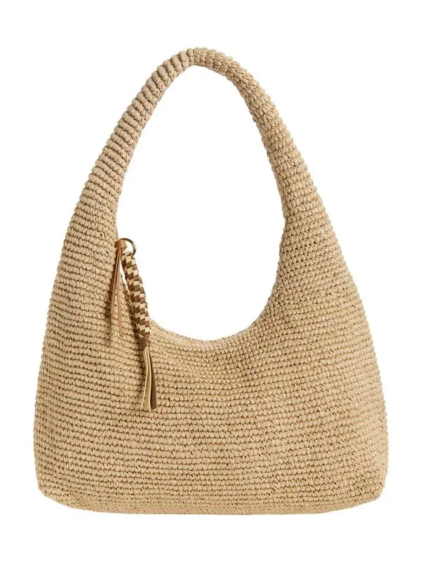 LOEFFLER RANDALL Willow Hobo Bag - Natural