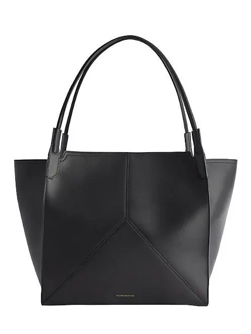 Victoria Beckham Soft Leather Tote Bag - Black