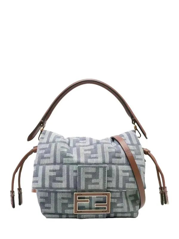 Fendi Mamma Baguette Bag - Blue