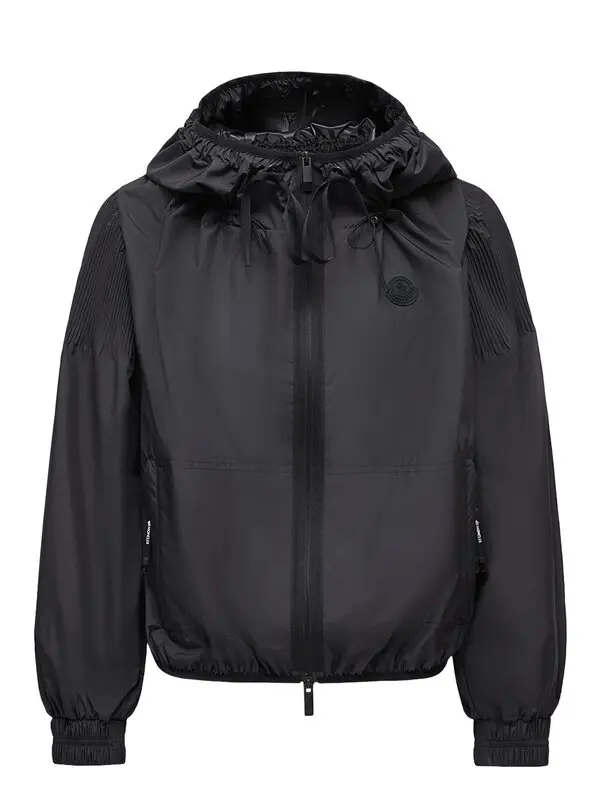 Moncler Auxonne Hooded Windbreaker - Black