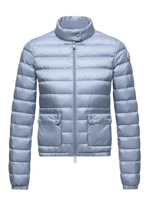 Moncler Lans Packable Short Down Jacket - Blue