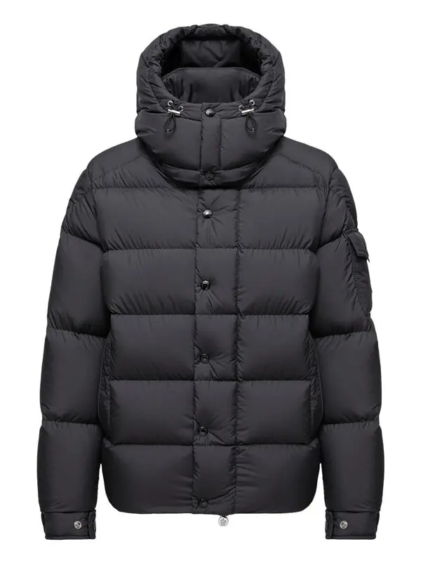 Moncler Maya 70 Hooded Down Jacket - Black
