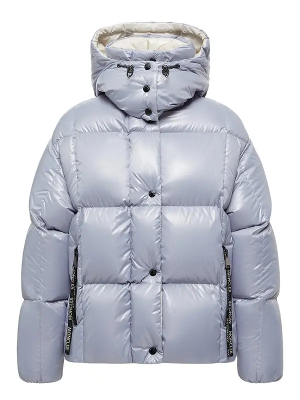 Moncler Parana Hooded Down Jacket - Blue